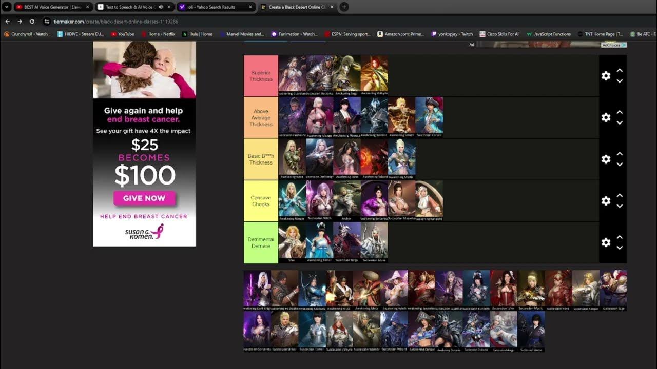 Bdo Class Tier List 2024 YouTube bdo-class-tier-list-2024-youtube