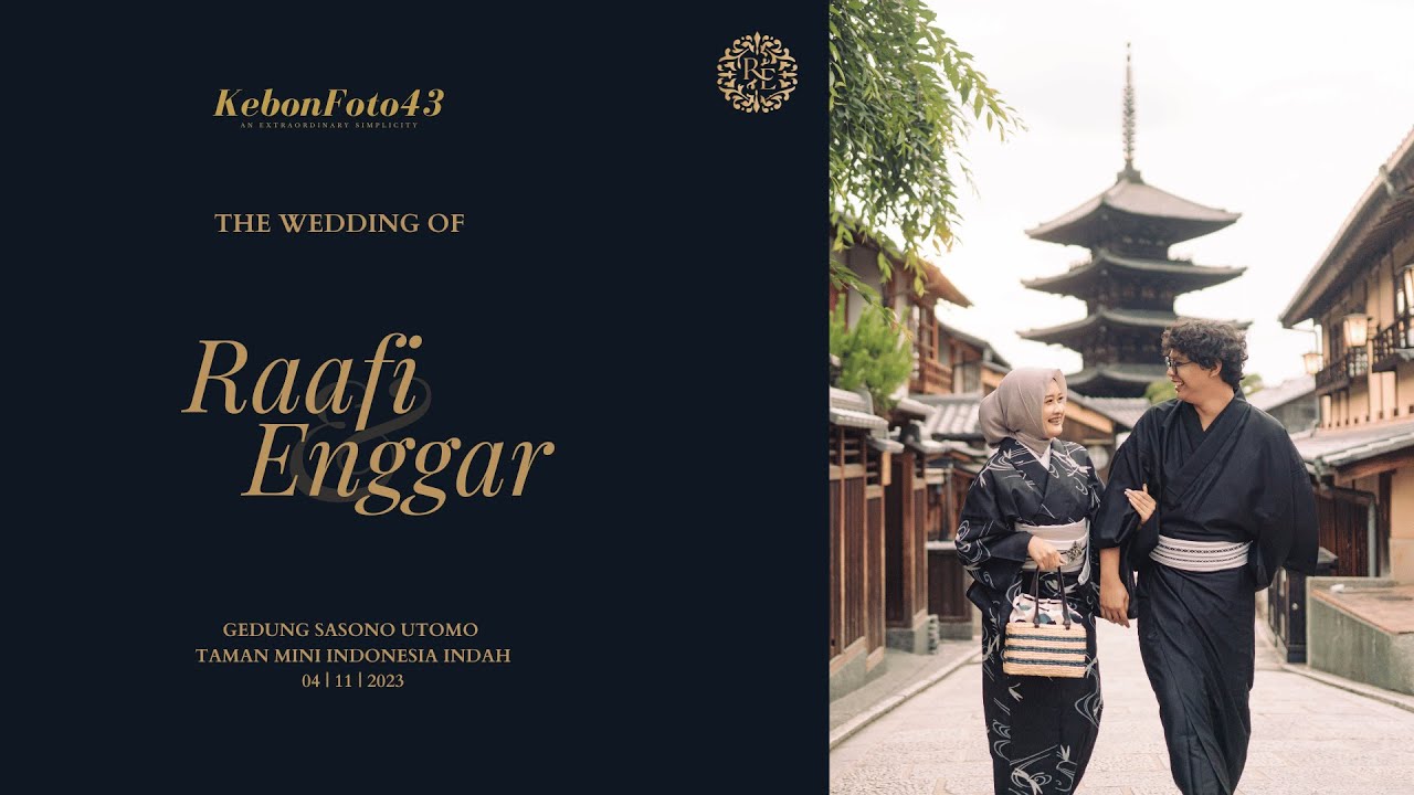 The Wedding Of Raafi And Enggar - YouTube