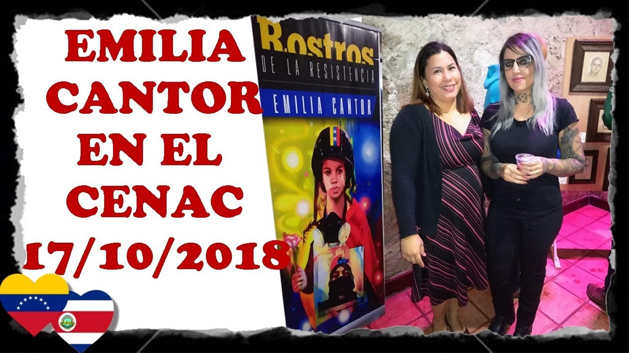 Exposición "Rostros De La Resistencia" de Emilia Cantor en el CENAC ...