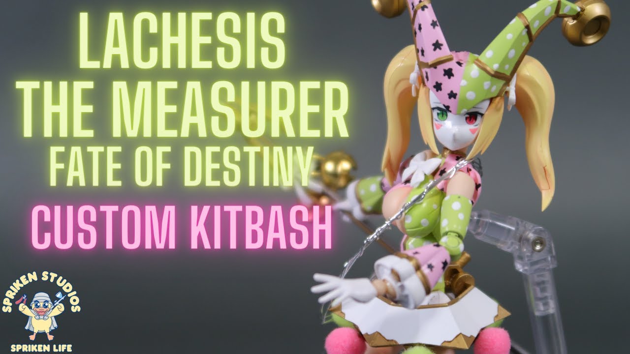 Lachesis the Measurer - Custom Megami Device kitbash - YouTube