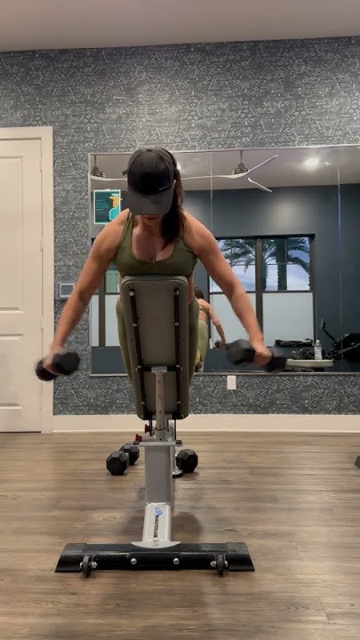 Incline Dumbbell Reverse Fly - YouTube