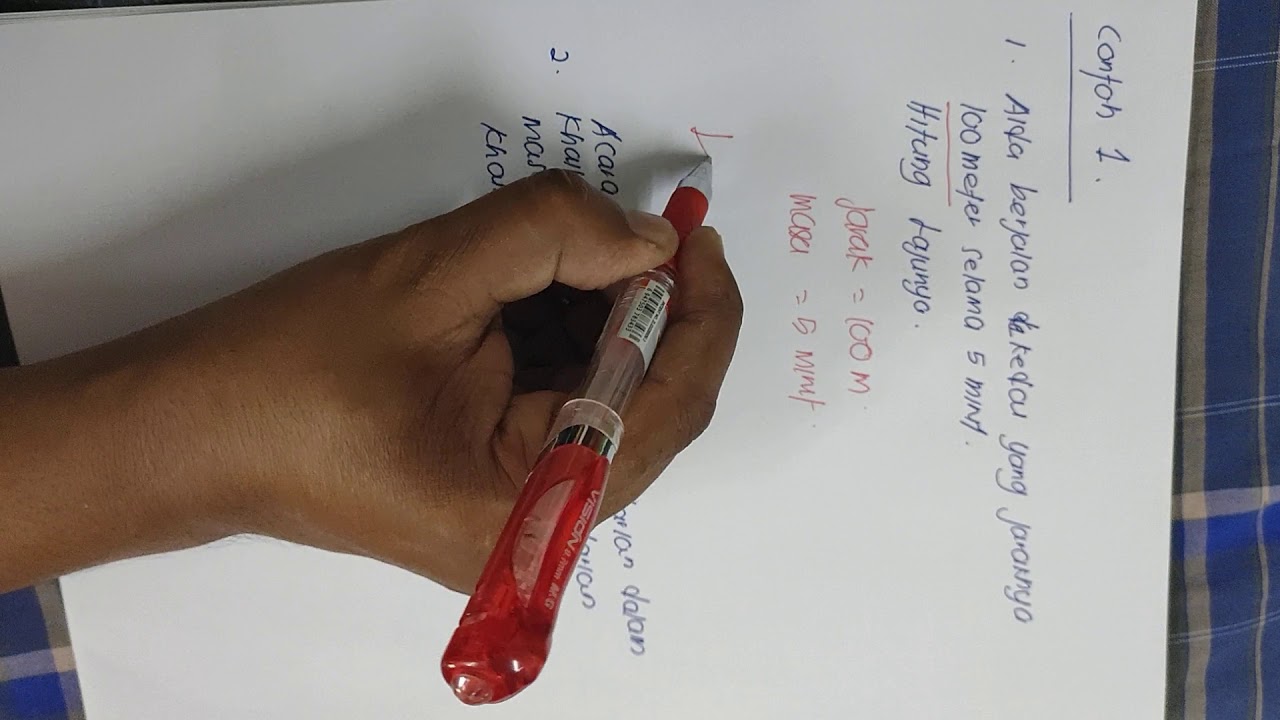 Bab 9 Matematik F2 ( Laju dan Pecutan ) - YouTube