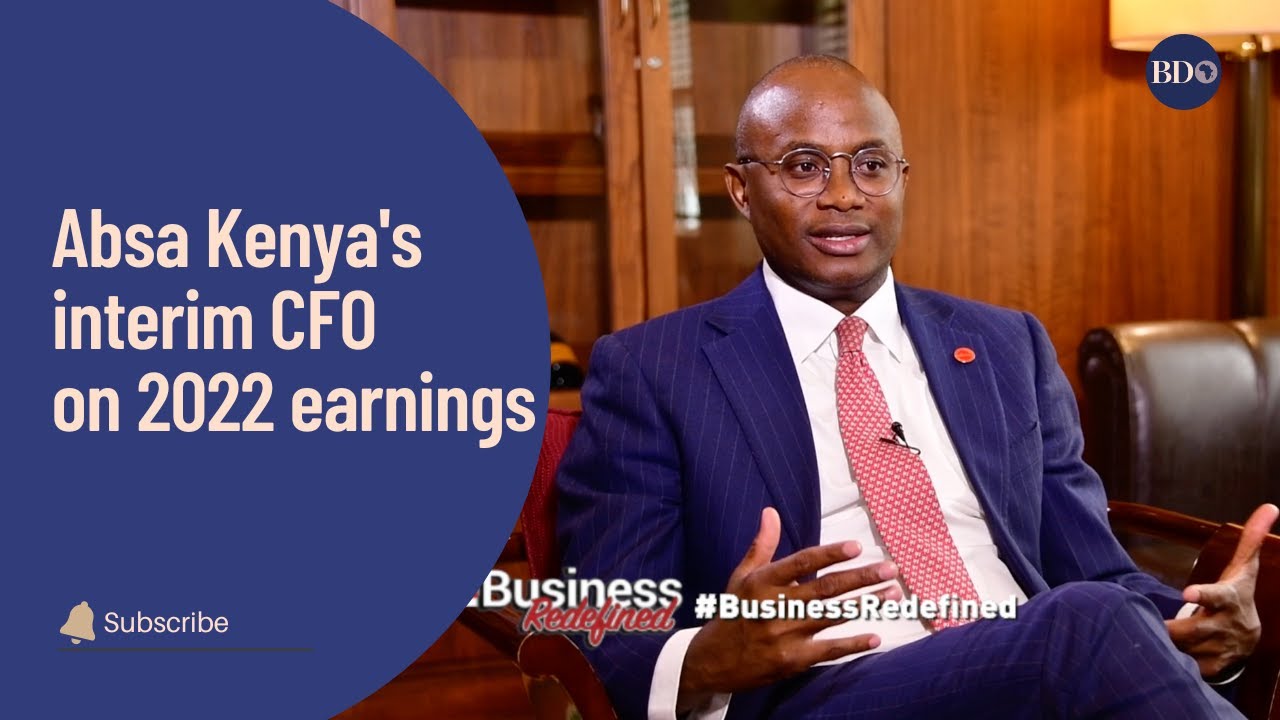 Chat with Absa Kenya's interim CFO, Moses Muthui, on 2022 earnings ...
