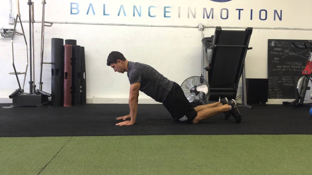 Kneeling Walk Outs - YouTube