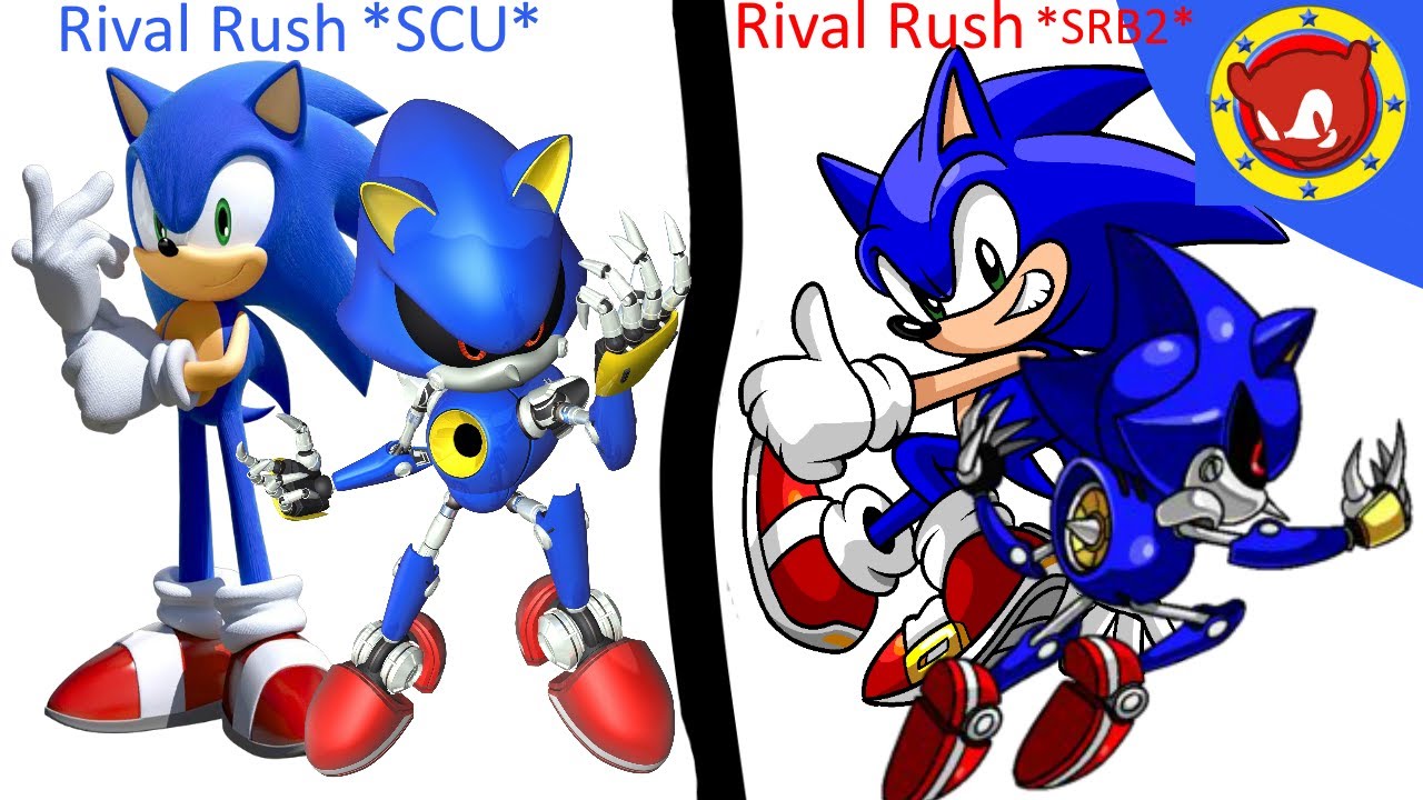 Como seria o Rival Rush do SCU no SRB2? ~ Sonic Robo Blast 2 - YouTube
