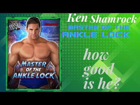 Five star silver Ken Shamrock “Master of the Ankle lock” how good is he ...