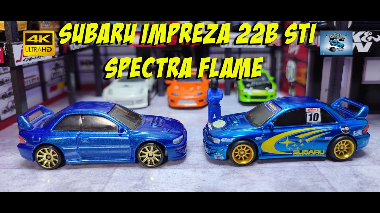 Custom Subaru Impreza 22B STI Spectra Flame - YouTube
