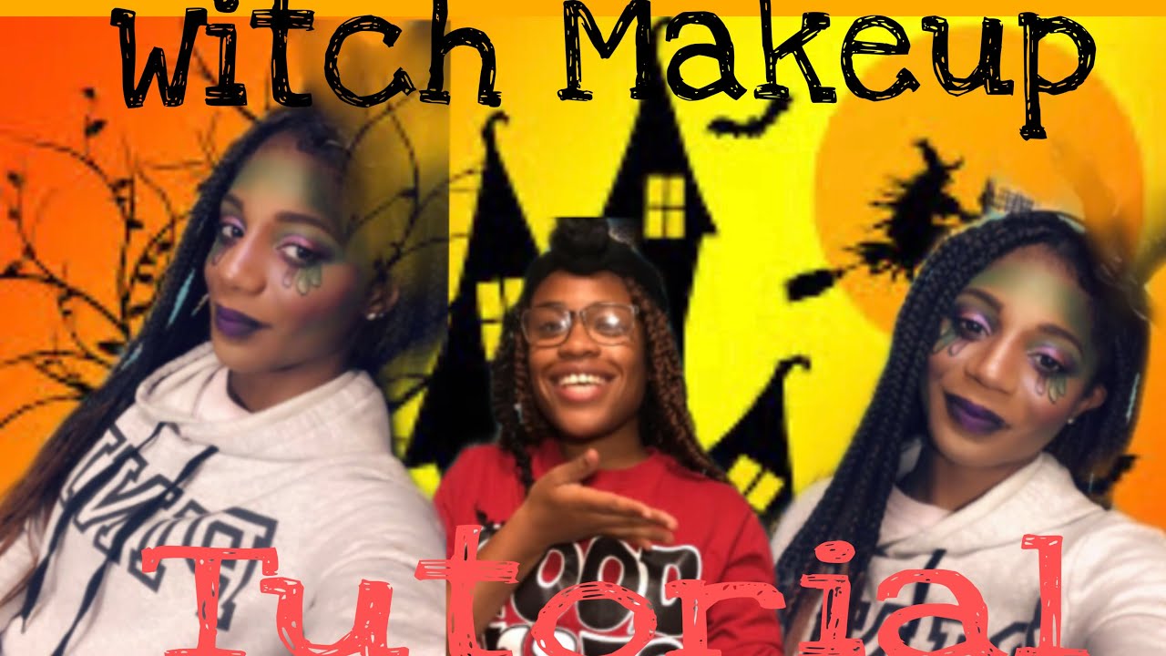 WITCH MAKEUP TUTORIAL FOR HALLOWEEN W/ TSU FRESHMAN TYLER ️ - YouTube