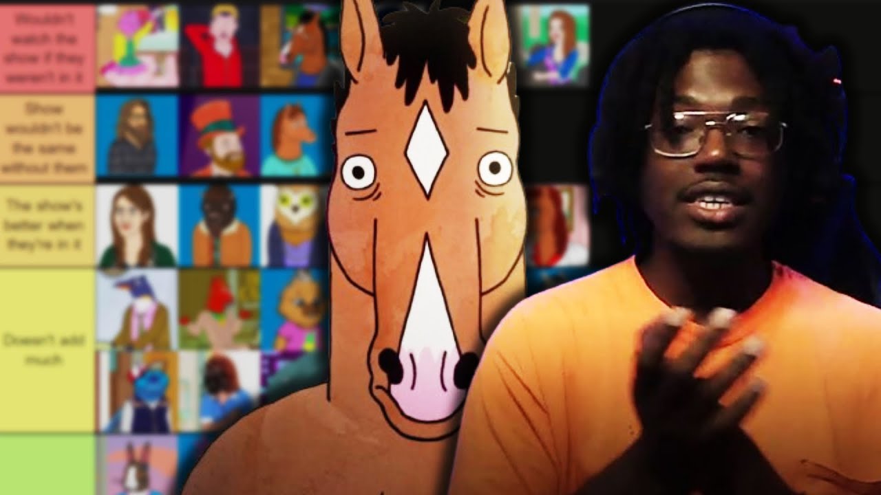 Ranking ALL Bojack Horseman Characters ( Tier list ) - YouTube