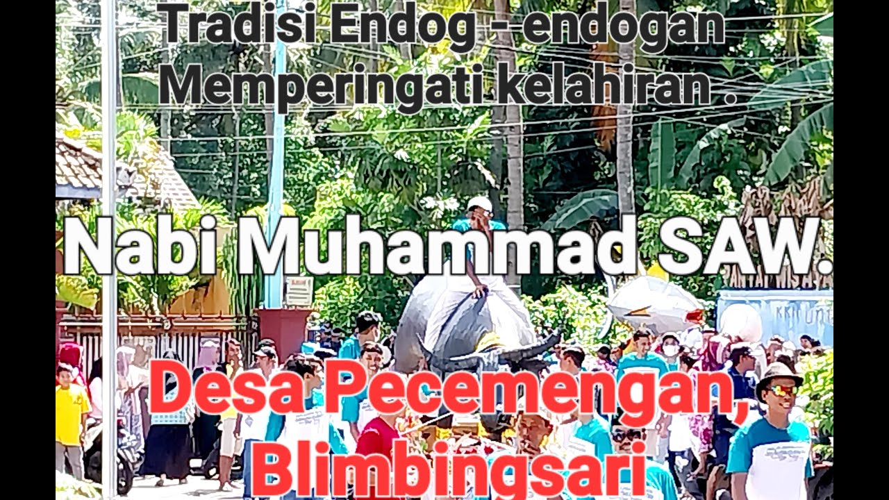 Tradisi Endog - endogan, Pecemengan, Blimbingsari - Banyuwangi - YouTube