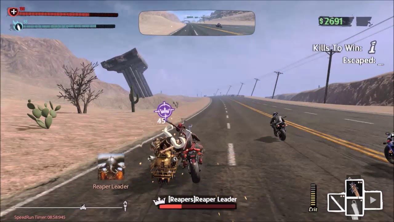 Road Redemption: Reaper leader rage - YouTube
