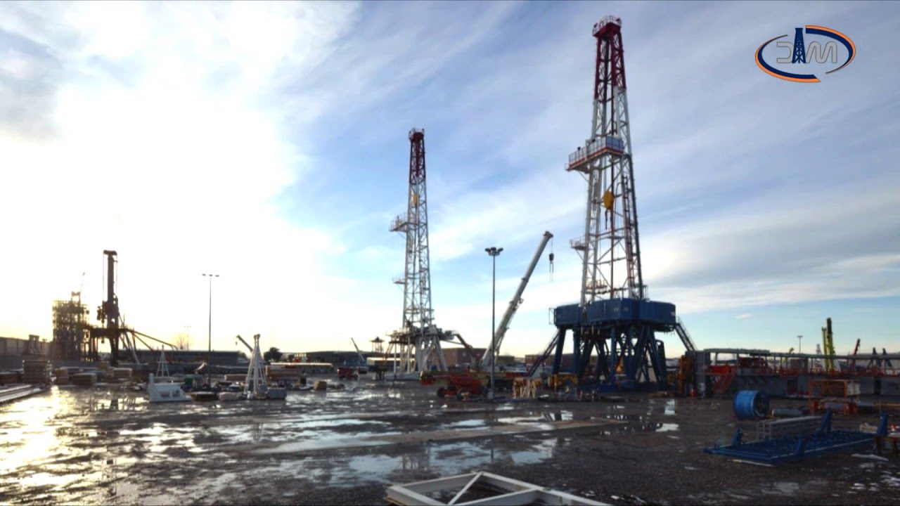 Drillmec Land Rig DM Slow Motion (2016) - YouTube