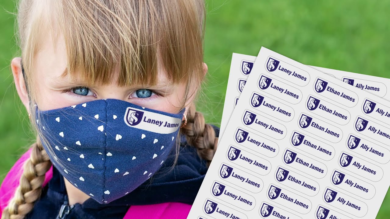 Create Custom Masks with StickerYou Iron-On Transfers - YouTube