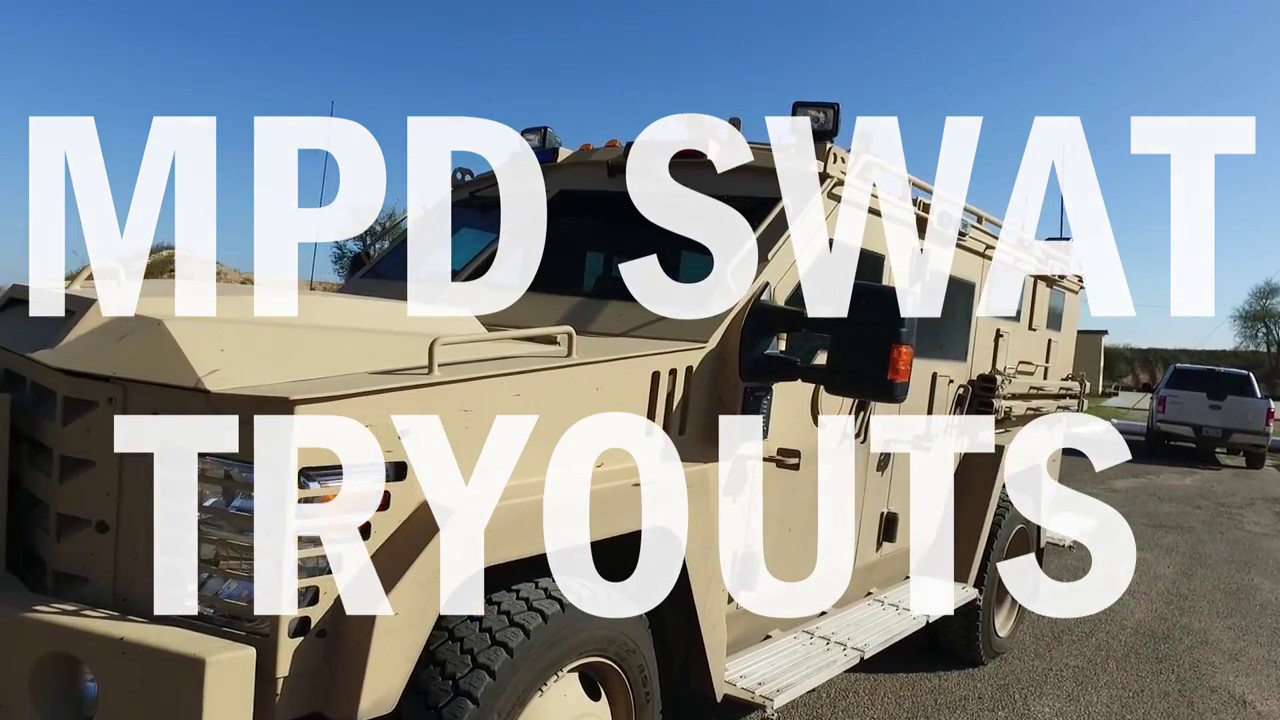 MPD SWAT Tryouts - YouTube