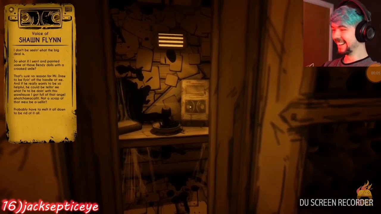 Proof That JackSepticEye Voiced Shawn Flynn In BATIM Chapter 3 - YouTube