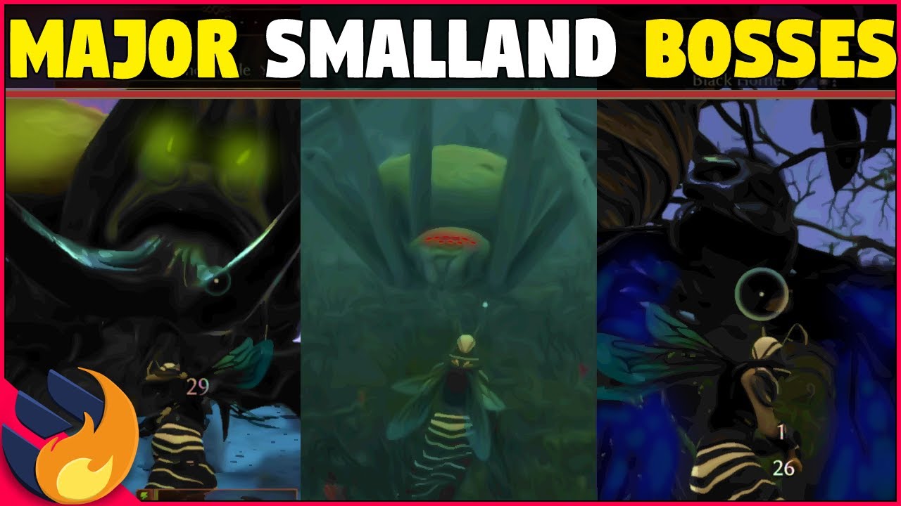 DEFEATING The 3 First MAJOR BOSSES, Will I SURVIVE? | Smalland | - YouTube