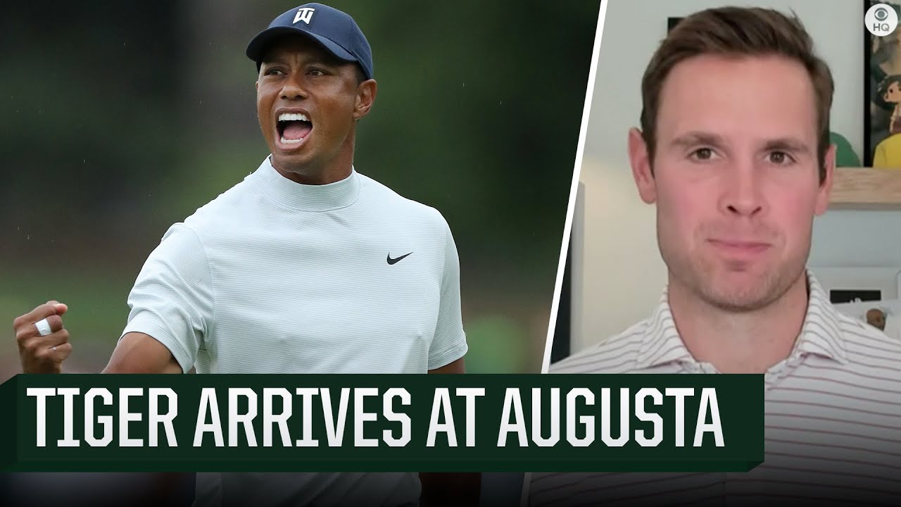 Tiger Woods Arrives at Augusta National: Has yet to commit to playing ...