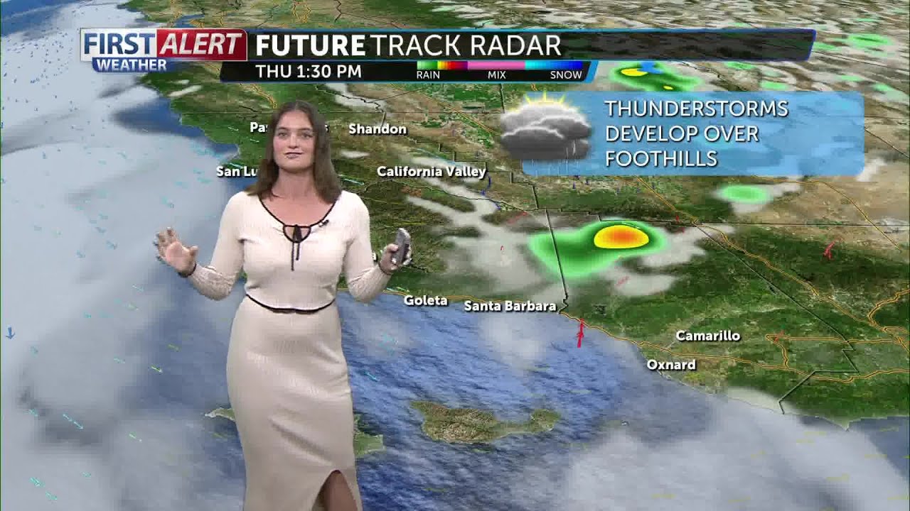 May grey arrives Thursday, tracking thunderstorm chances - YouTube