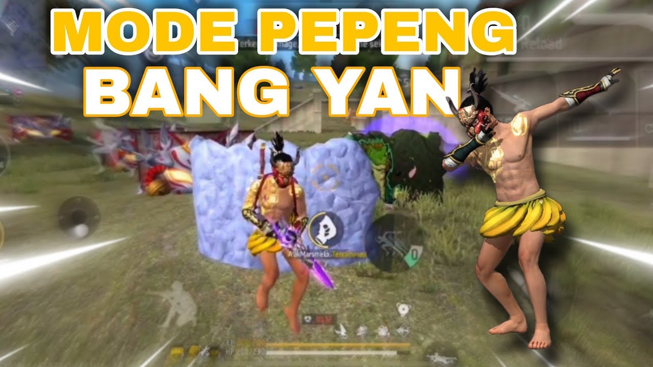 BANG YAN MODE PEPENG SHOOT CANDAIN MUSUH SAMPAI BOOYAH AUTO NGAKAK - YouTube