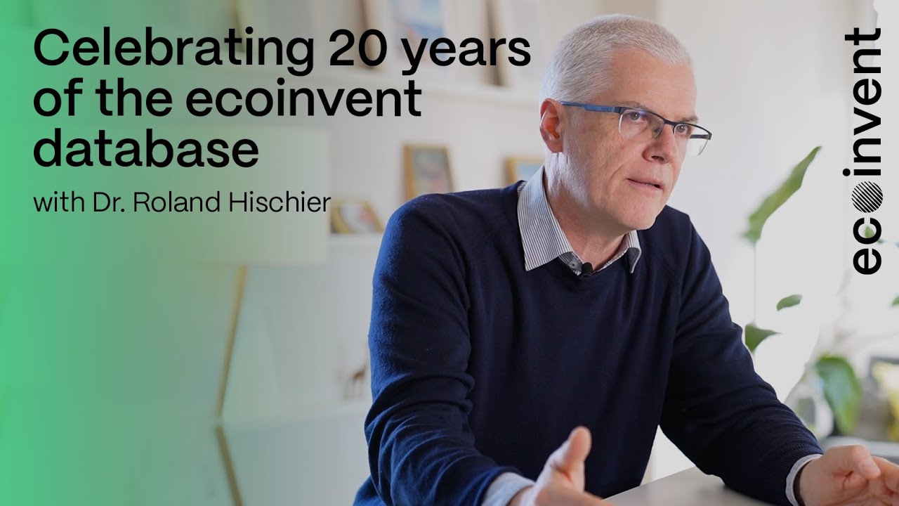 Celebrating 20 Years Of The Ecoinvent Database Youtube