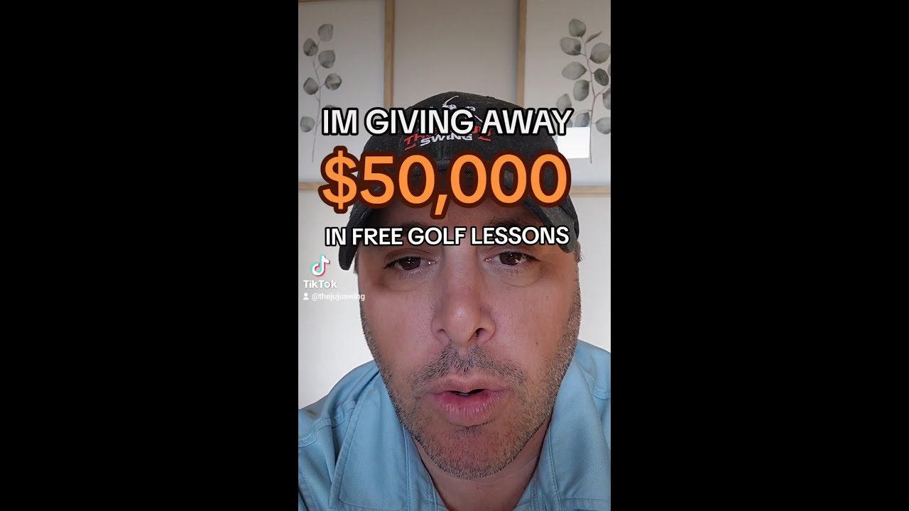 FREE Golf Lessons For A Year Giveaway - The Juju Swing - YouTube