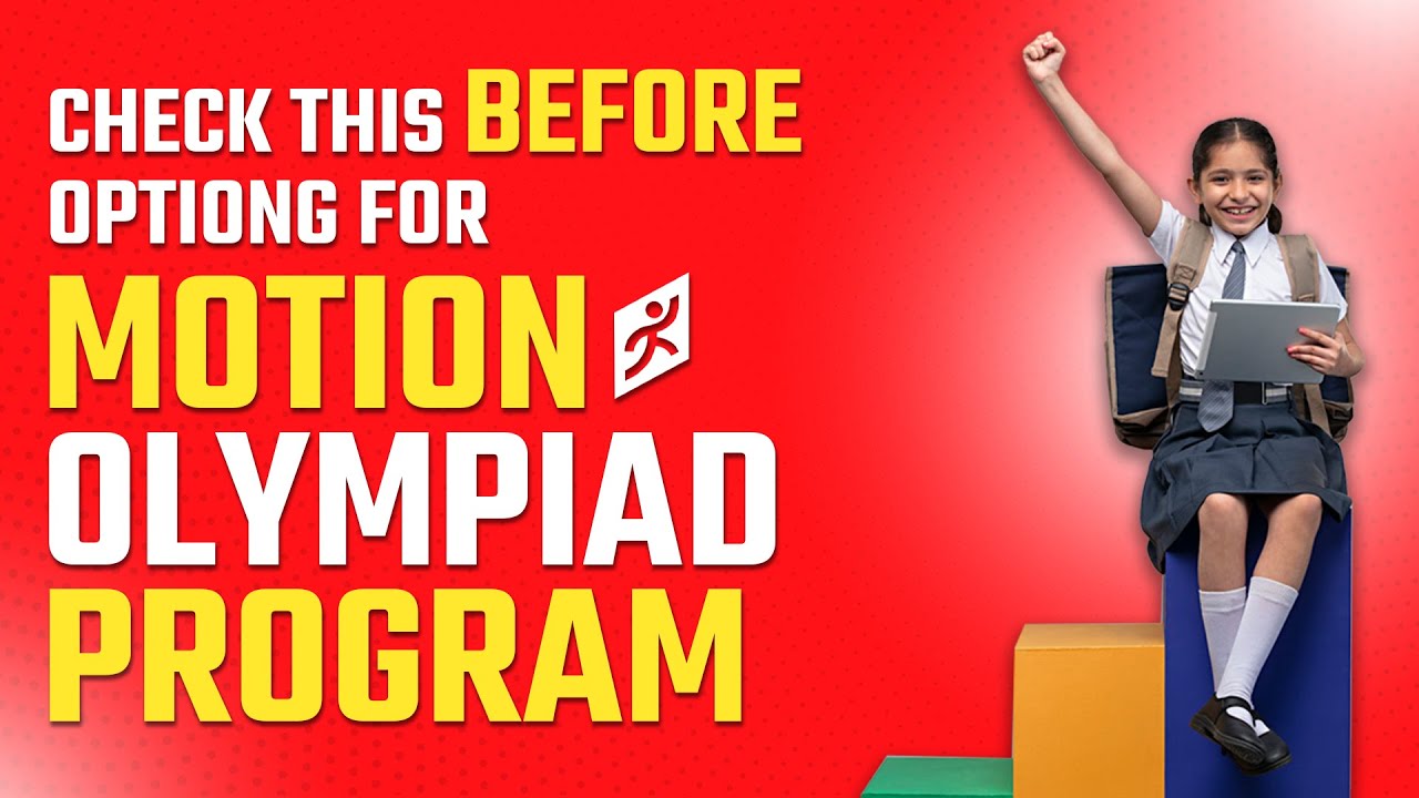 Possible to crack Olympiads with School Studies? | Totally yes! with Motion Olympiad Program ...