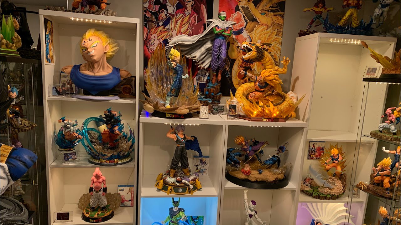 Huge DBZ Collection Update and Room Rearrangement - YouTube