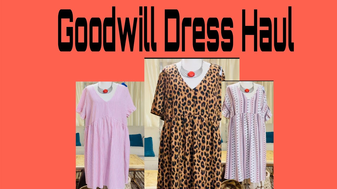 Thrifted Plus Size Dresses @ Goodwill .. come take a look …👁️👁️ - YouTube