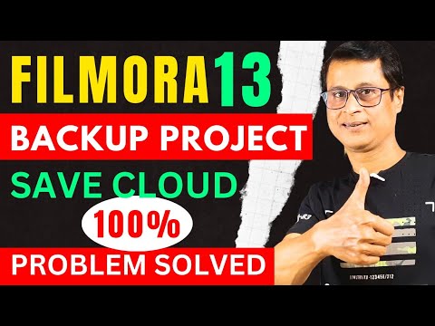 Filmora 13 Backup & Restore | How To Cover Unsaved Project In Filmora ...