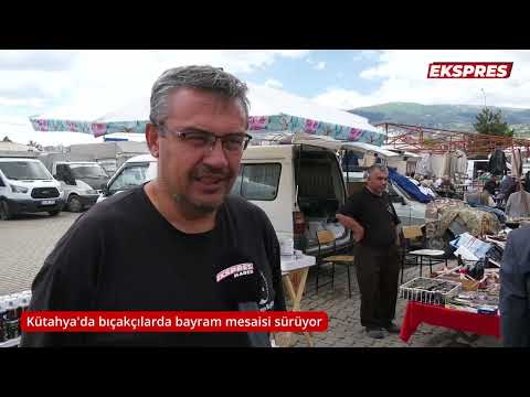 Kütahya’da bıçak bileme işlemleri hız kesmiyor