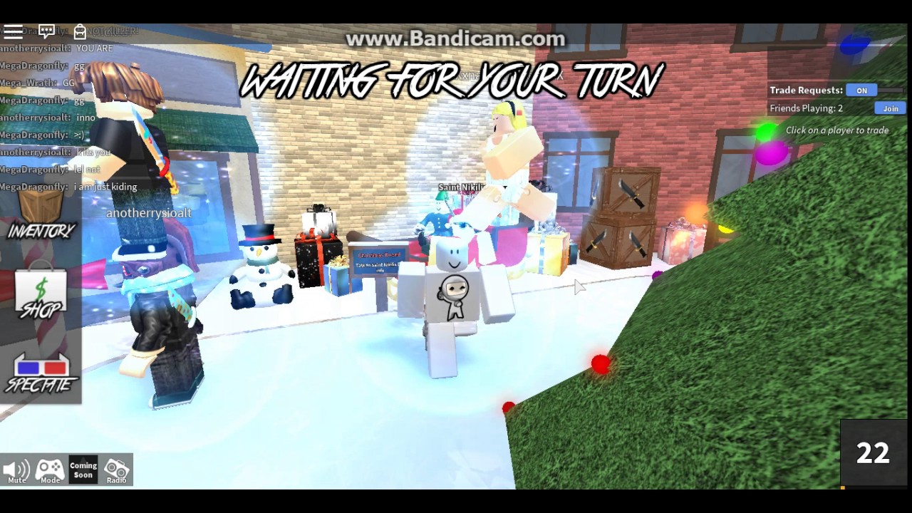 Roblox MM2//Playing it on my new LAPTOP!!! - YouTube