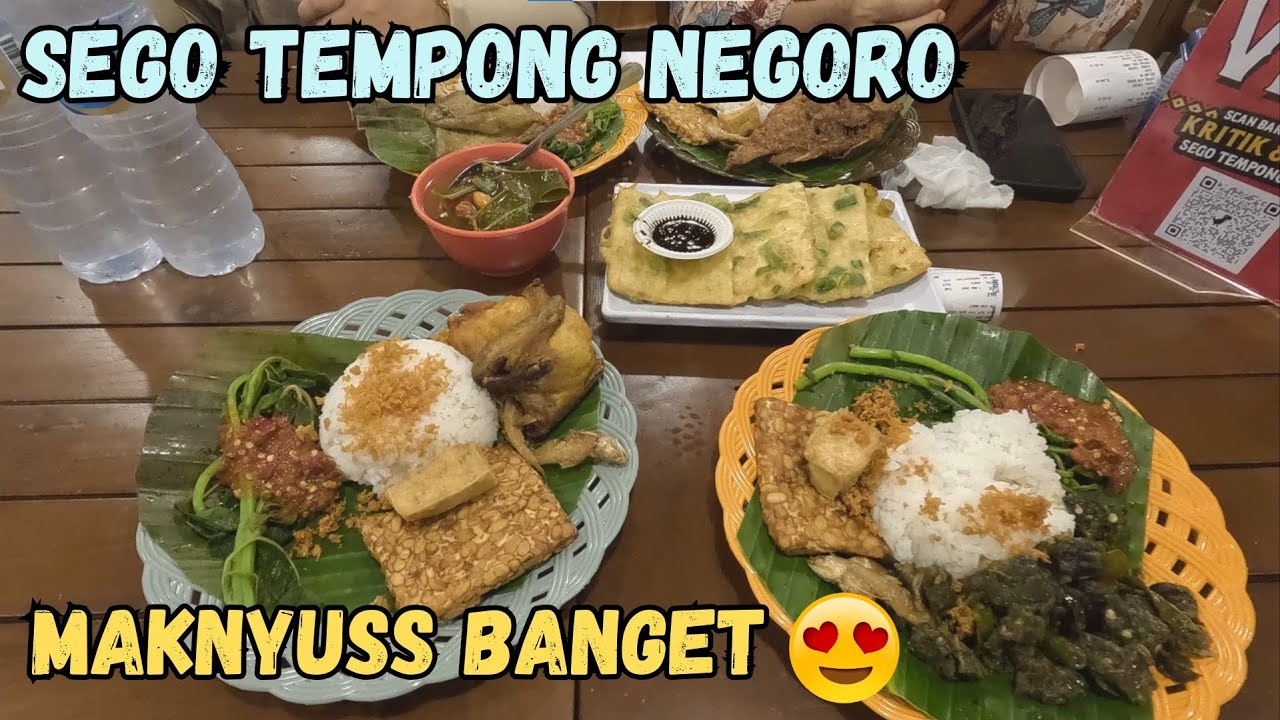 SAMBALNYA NAMPOL BANGET‼️RESTO SEGO TEMPONG NEGORO BOGOR - YouTube