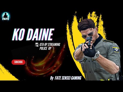 KO DAINE ON DUTY LIVE! GTA 5 RP PDRP FIVEM TKRP #FIVEM #TKRP #PDRP ...