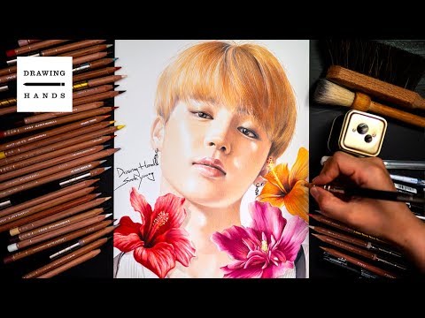 Drawing BTS_Jimin [Drawing Hands] - YouTube