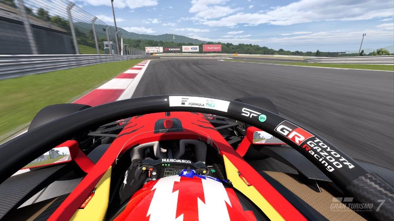 Gran Turismo 7 WR F1 in fuji - YouTube