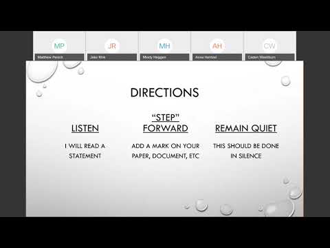 Virtual Privilege Walk - Mindy Heggen - YouTube