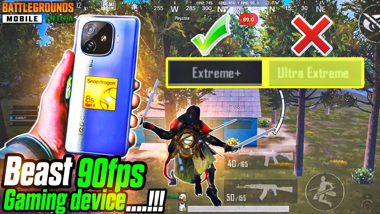 Best gaming device for 90 fps for bgmi || iQOO neo10r under 25k 🔥 is ...
