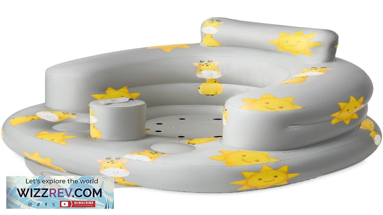 SplashEZ Inflatable Baby Seat Sit-Up Chair for Baby 3 Months Review ...