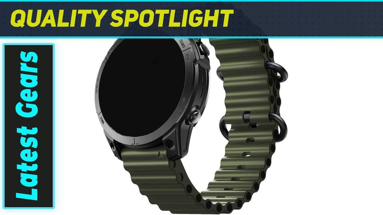 Garmin Fenix/Instinct Camo Ocean Silicone Strap: The Ultimate Upgrade ...
