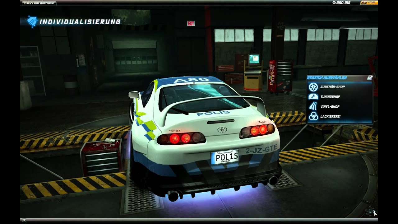 Need For Speed: World - Toyota Supra "Cop Editon" als Top-Up ...