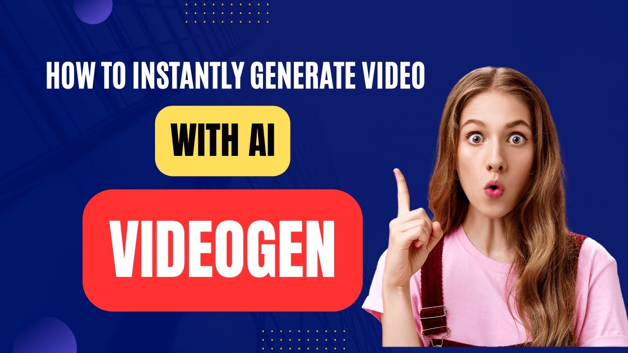 How to Instantly Generate Videos with Videogen AI - YouTube
