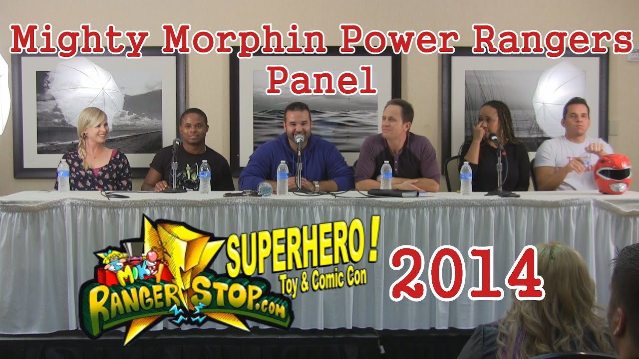 Mighty Morphin Power Rangers Panel - RangerStop 2014 - Austin St. John ...