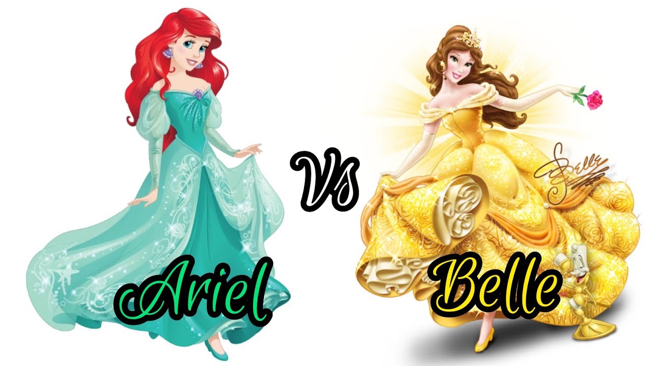 Ariel Vs Belle / Vs video by Disney Elsa Edits / subscribe for more ...
