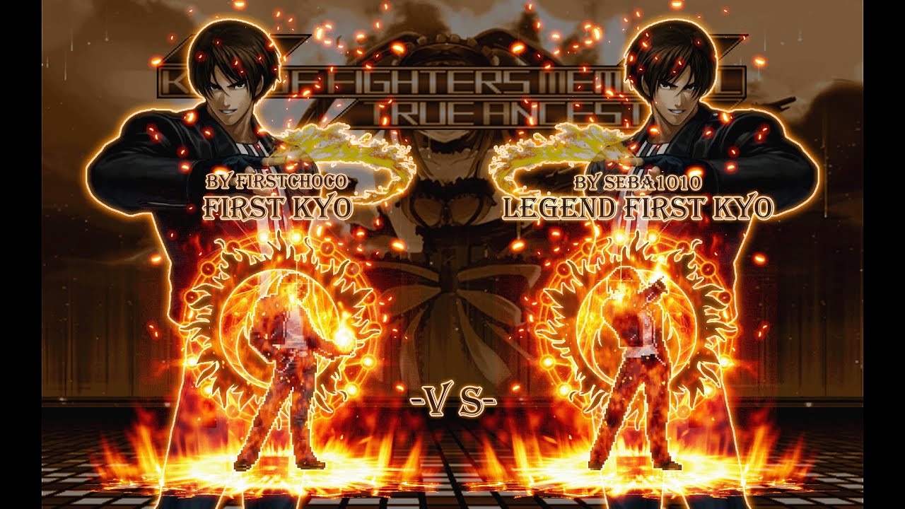 [KOF True Ancestor] First Kyo vs Legend First Kyo - YouTube
