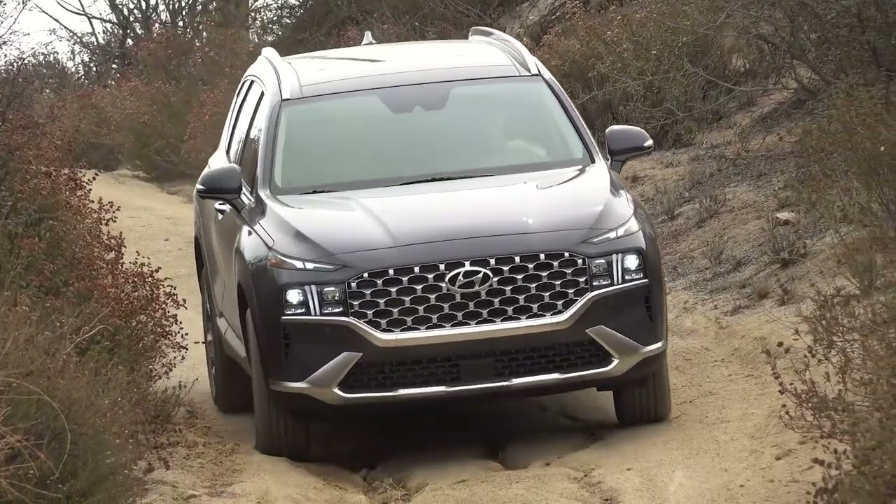 2023 Hyundai Santa Fe Off Road driving - YouTube