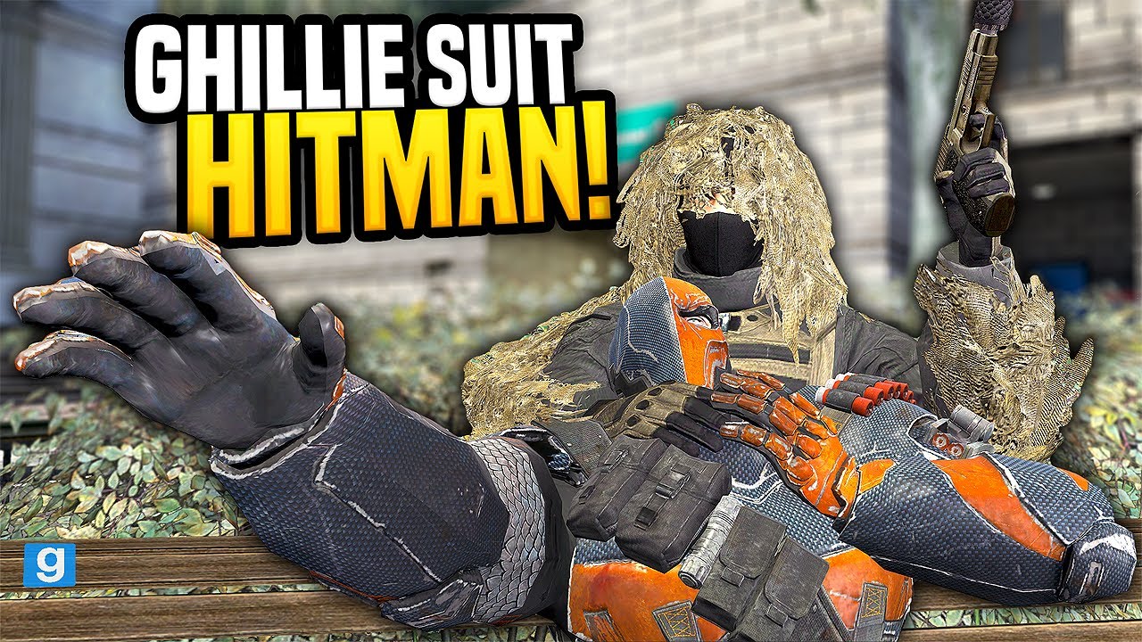 I Got a Ghillie Suit & Became a Hitman - Gmod DarkRP (Hitman Roleplay ...