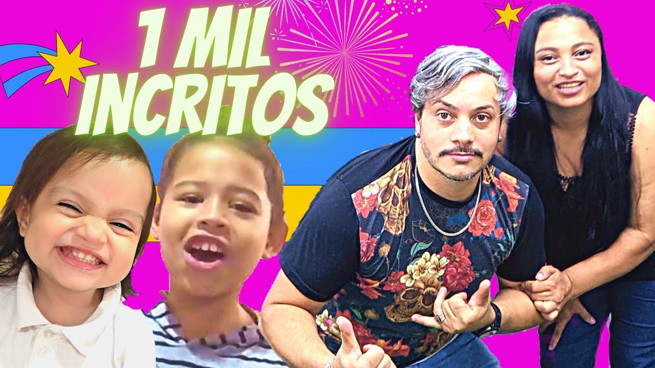 Batemos nossa meta de mil inscritos - YouTube