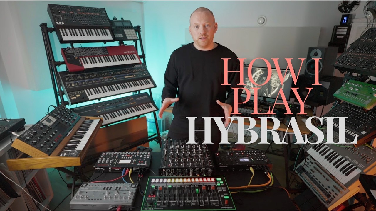 How I Play: Hybrasil's live techno rig is DAWless - YouTube