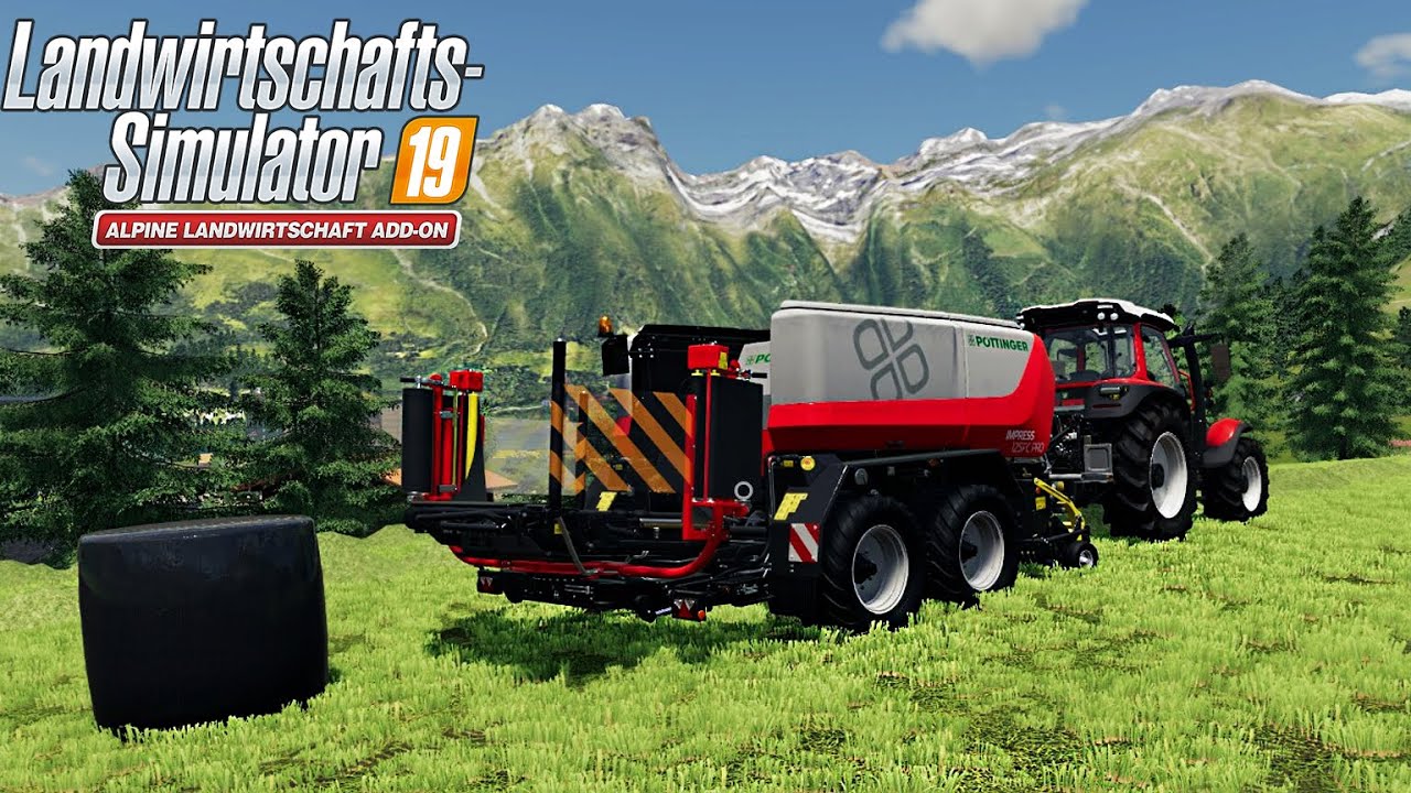 LS19 ERLENGRAT #04: Neue Pöttinger Presse im Einsatz | LANDWIRTSCHAFTS ...
