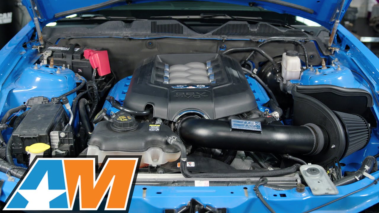 2011-2014 Mustang K&N Black Hawk Cold Air Intake Review - YouTube